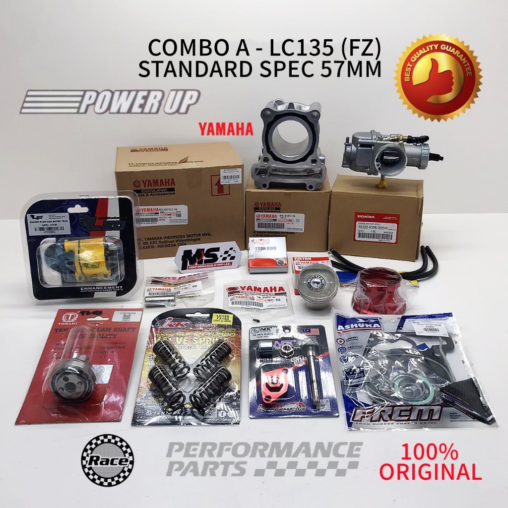 COMBO FZ (BLOCK FZ) LC135 V1-V8 Fi STANDARD UP SPEC 57MM | Shopee Malaysia
