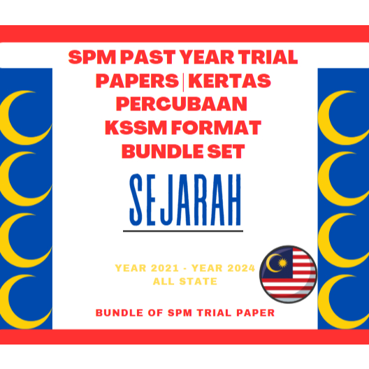 Sejarah SPM Past Year Trial Papers Bundle Set | Kertas Percubaan KSSM ...