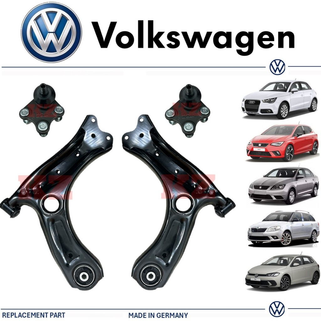VOLKSWAGEN POLO V SEDAN VENTO SKODA RAPID 2013-2022 - FRONT LOWER ARM ...
