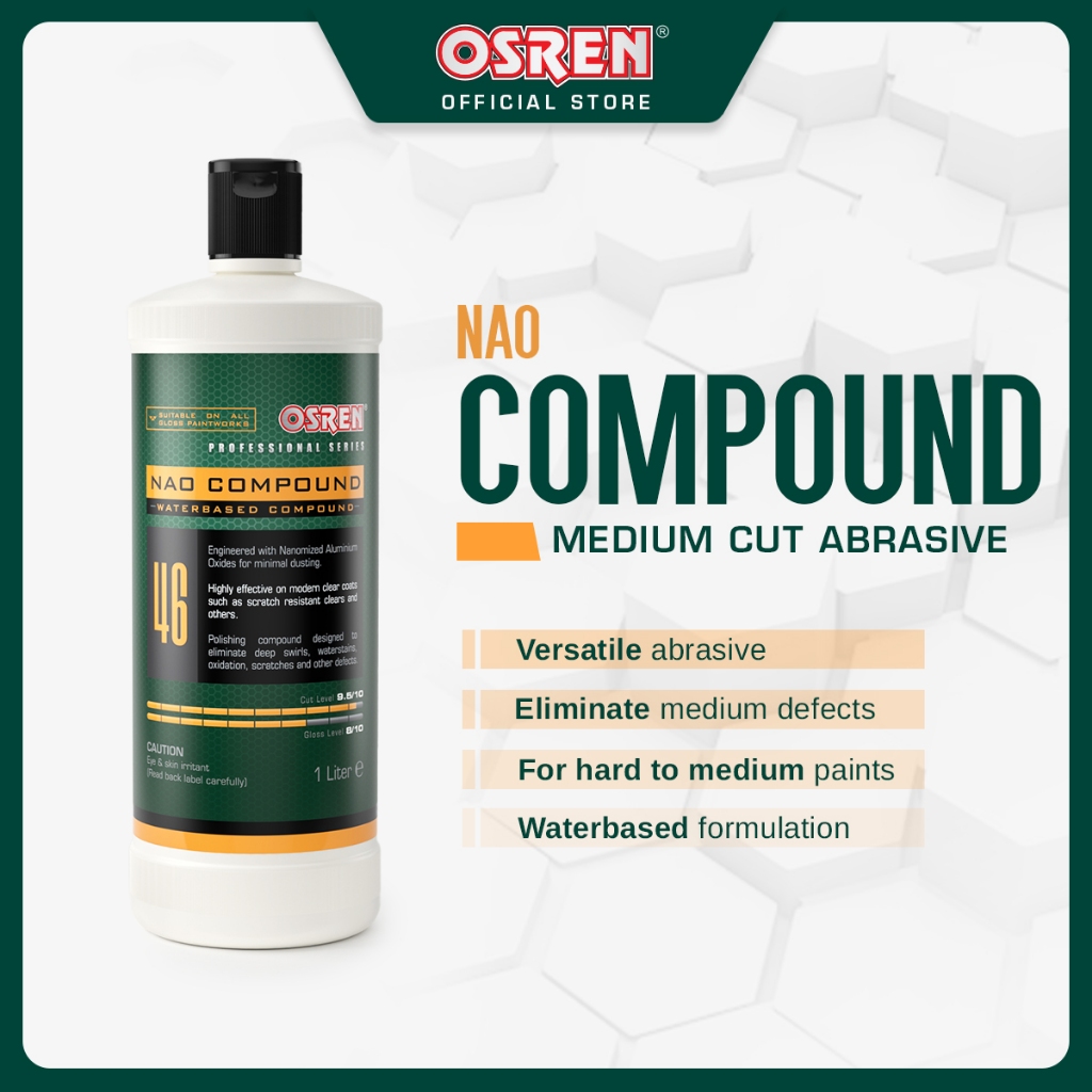 OSREN NAO Compound 46 - Compound for removal of medium defects, swirls ...