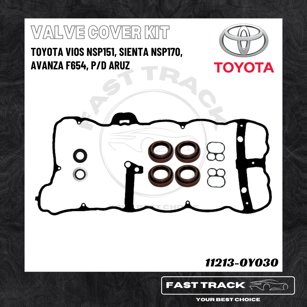 TOYOTA VIOS NSP151, SIENTA NSP170, AVANZA F654, ARUZ VALVE COVER GASKET ...