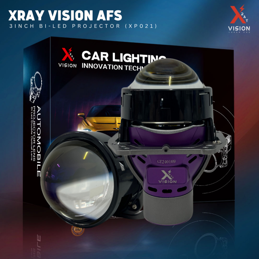 XRAY VISION AFS 3INCH BI-LED HEADLIGHT SYSTEM #XP021 | Shopee Malaysia
