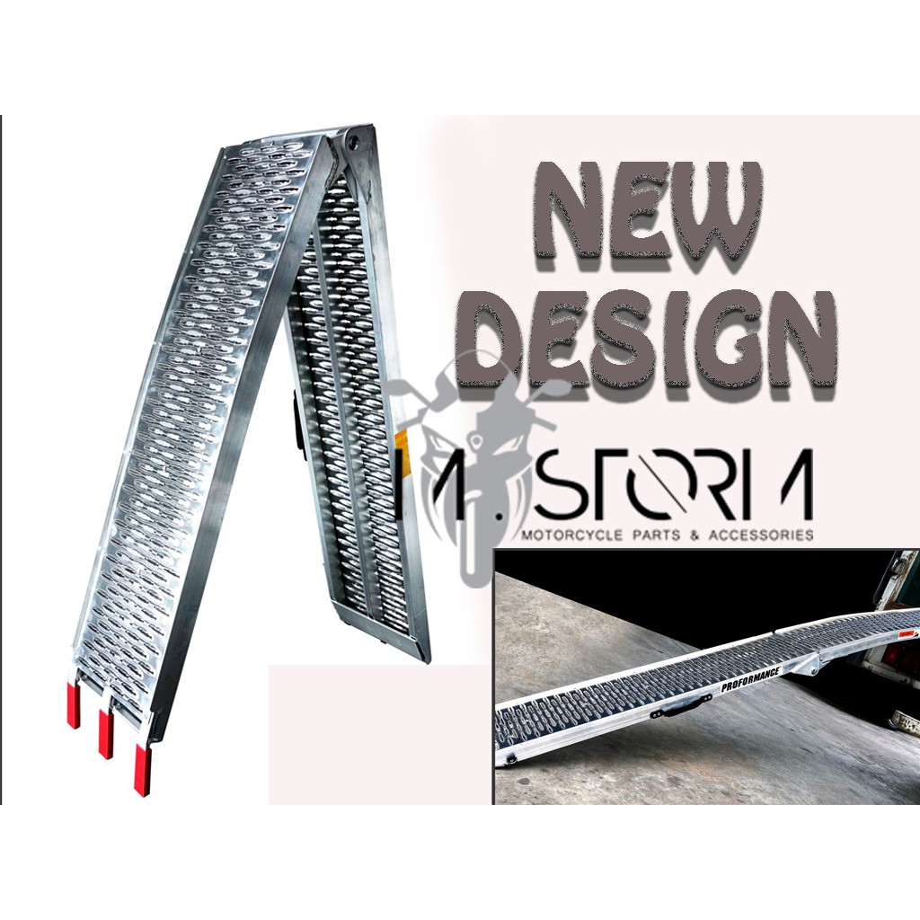 PROFORMANCE FOLDING LADDER FOR MOTORCYCLE / BIKER ALUMINIUM RAMP LADDER ...