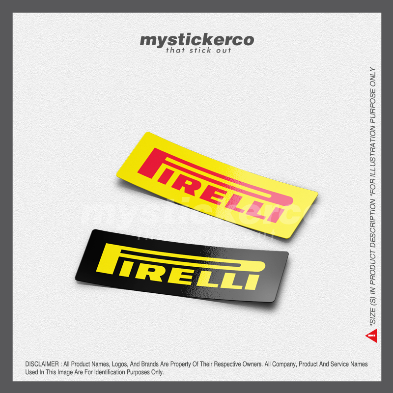 Sticker - Pirelli Logo | Shopee Malaysia