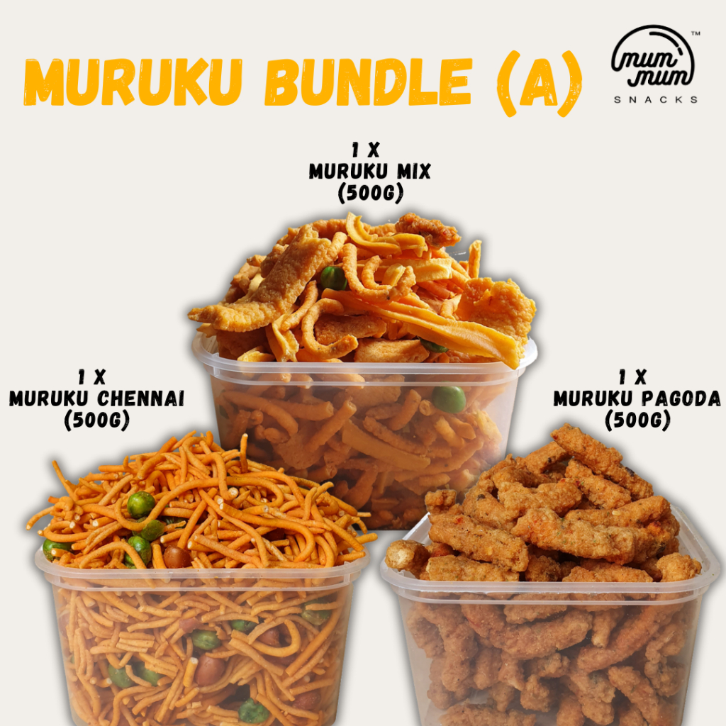 Muruku bundle / Bundle Muruku / Muruku Party Pack | Shopee Malaysia