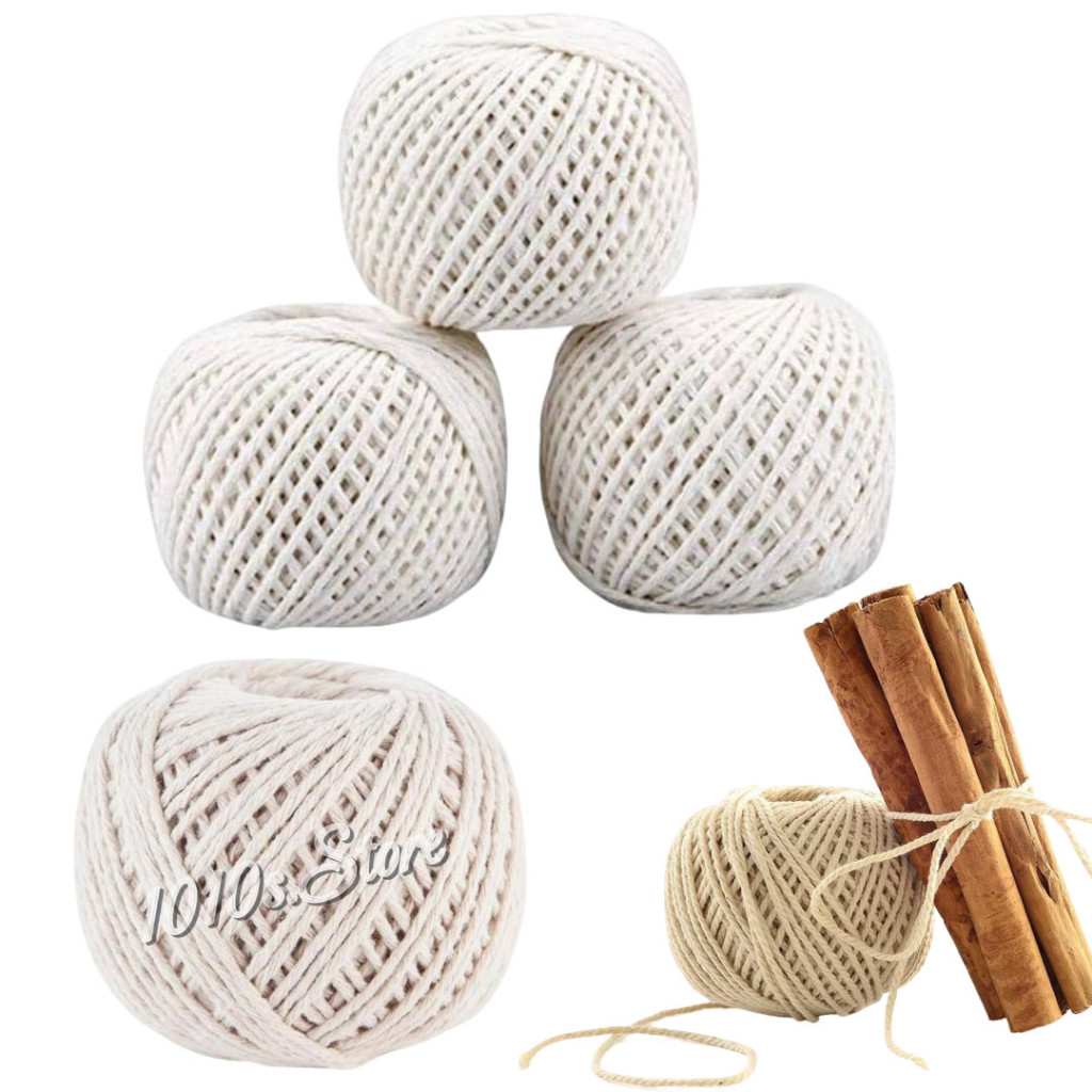 Cotton Twine / Cotton String / Parcel String / Tali Putih / Tali ...