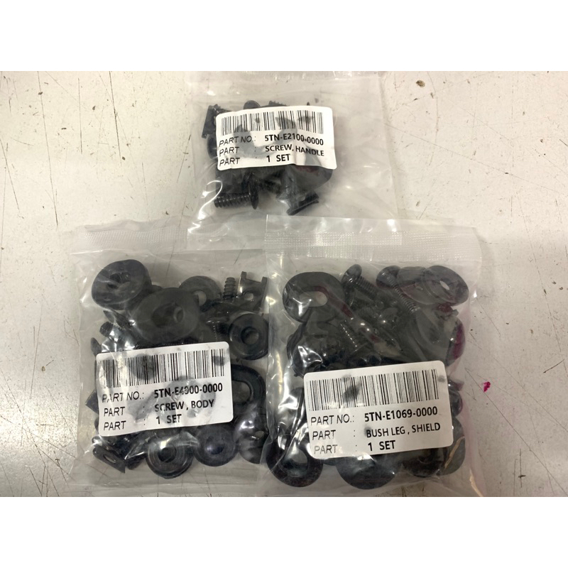 Screw Body Full Set Cover Set Skru Yamaha Srl110 Srl 110 Srl110z Srl110 ...