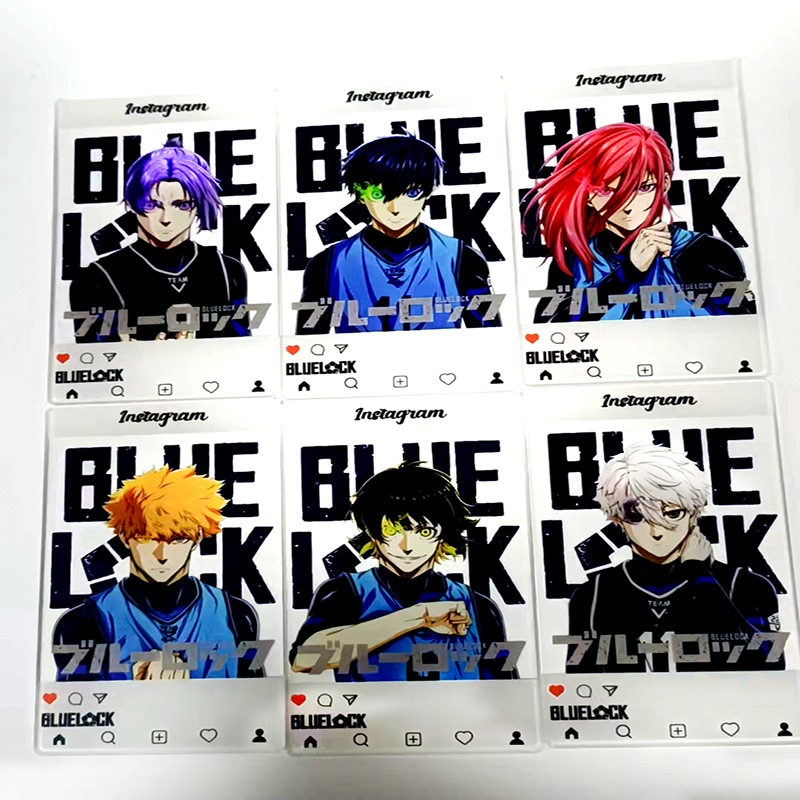 New Blue Lock Acrylic IG Frame Card Photocard Collection | Shopee Malaysia