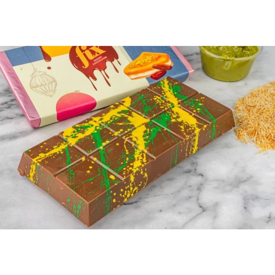 (Ready Stock) FIX Dessert Chocolatier Dubai (Crispy Knafeh Pistachio ...