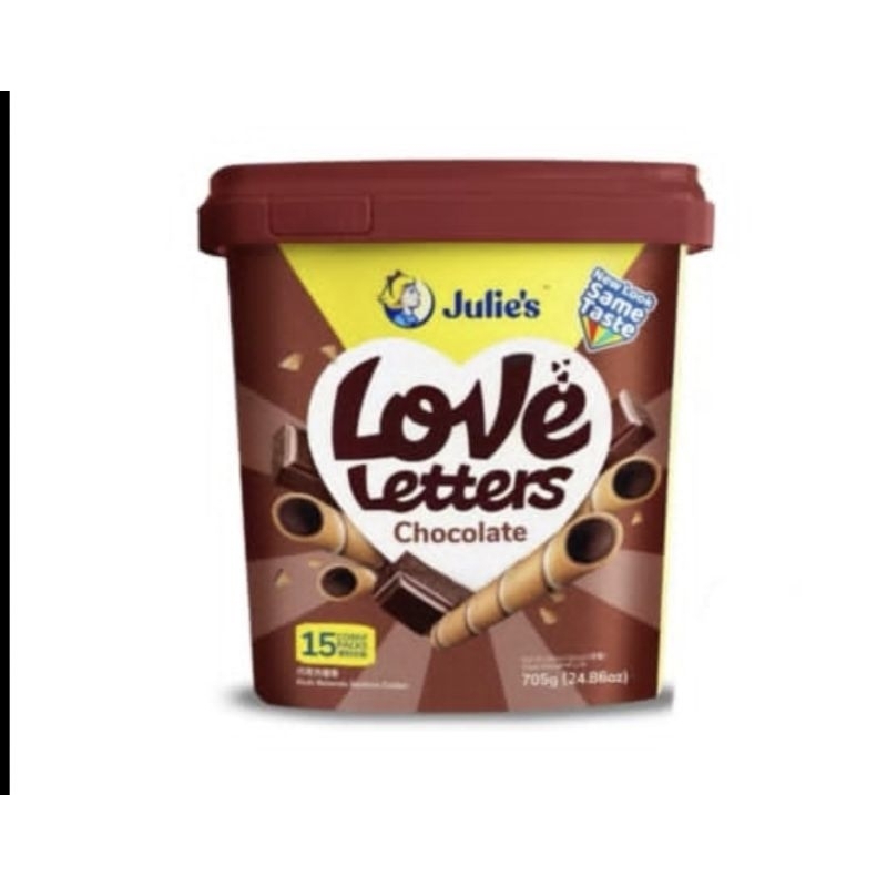 [TUB] JULIE'S LOVE LETTERS CHOC/STRAW/VANILLA 705G/ BUTTER & CHEESE ...