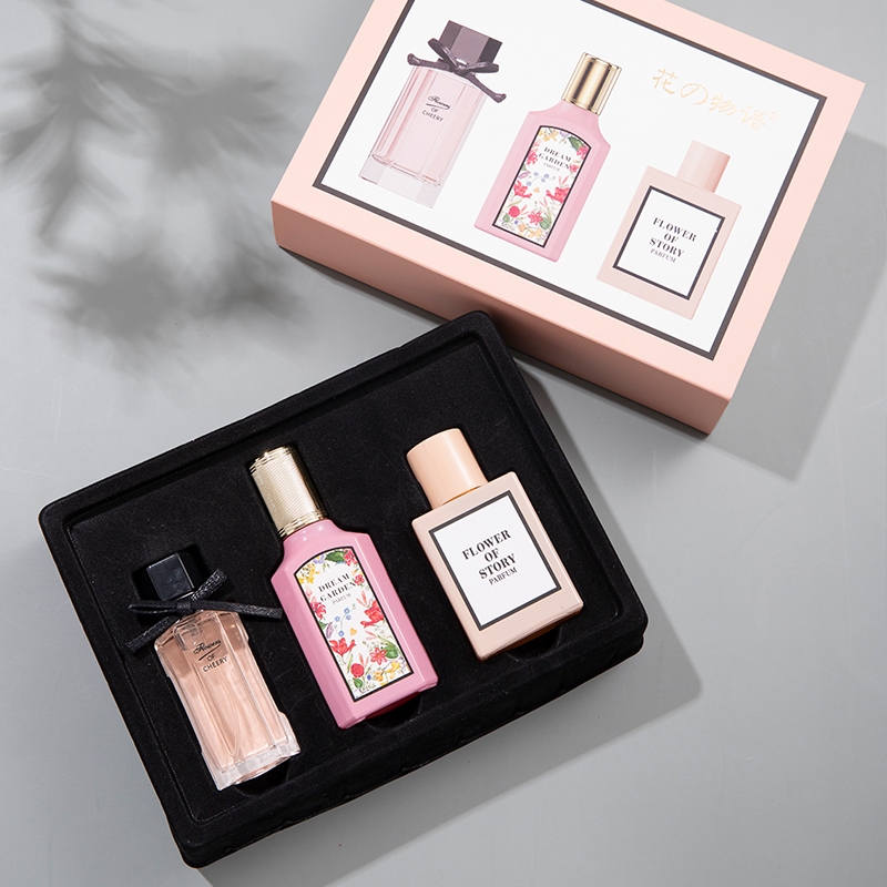 Mini Fragrance Spray Gift Box 3PCS Set Lady Perfume For Her Student ...