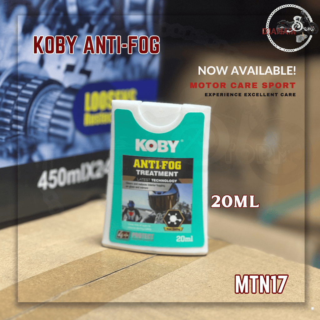 KOBY ANTI FOG 20ML GREEN CLEANING FACTOR | Shopee Malaysia