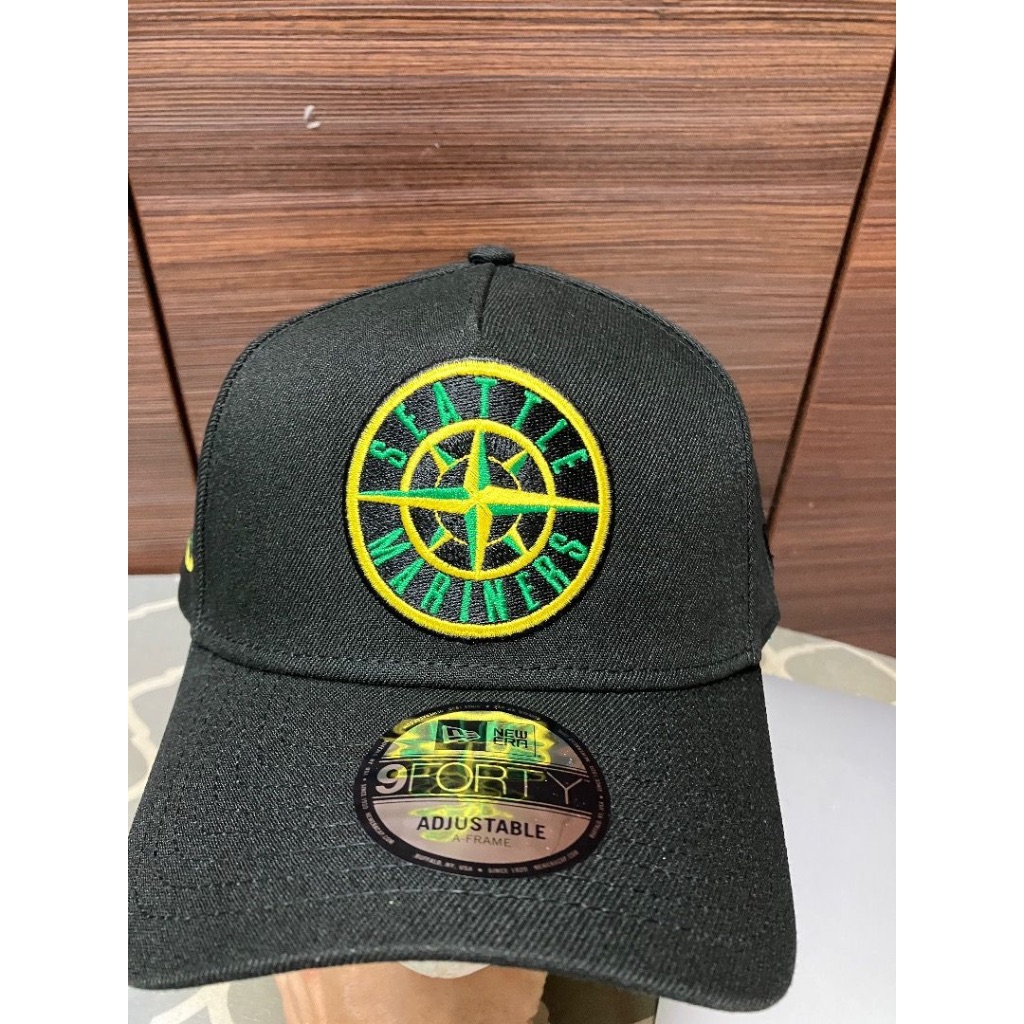 New Era 9 Forty A 40th Seattle Mariners Black Baseball Cap Snapback ...