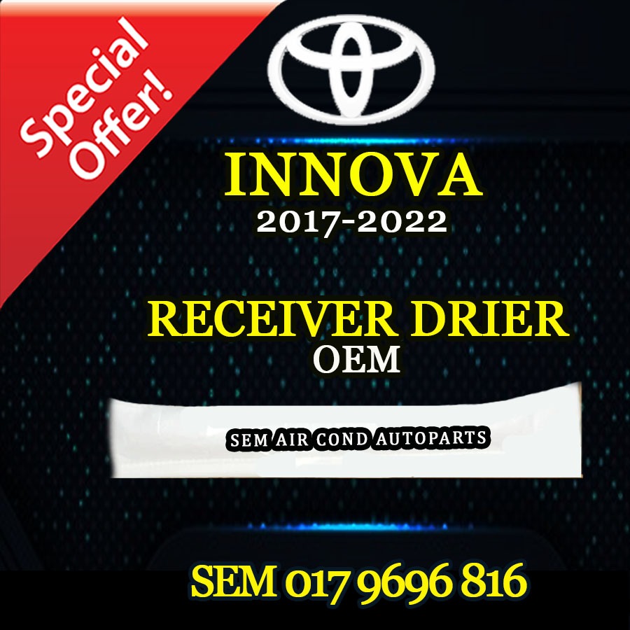TOYOTA INNOVA 2017-2022 YEAR OEM NEW RECEIVER DRIER/ FILTER DRYER ...