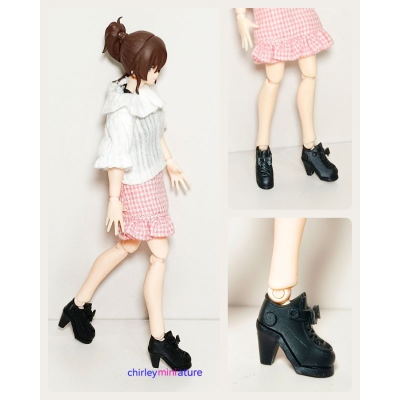 Doll Figma action figure clothes 1/12 Figma shoe 1/12 | Shopee Malaysia