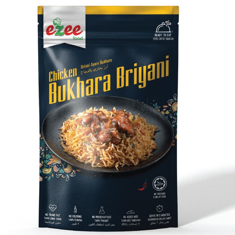 EZEEFOOD Chicken Bukhara Briyani | Briyani Bukhara Ayam Ready to Eat ...