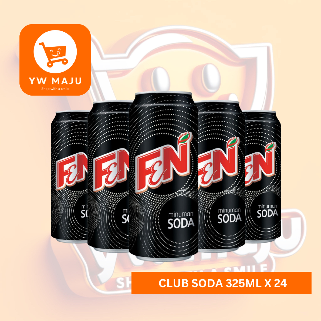 [ YW MAJU ] Club Soda Water Original 325ml x 24 | Shopee Malaysia