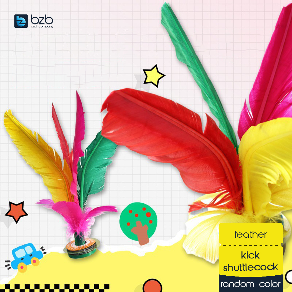 Kick Shuttlecock Fancy Goose Feather Capteh Jianzi Foot Exercise ...