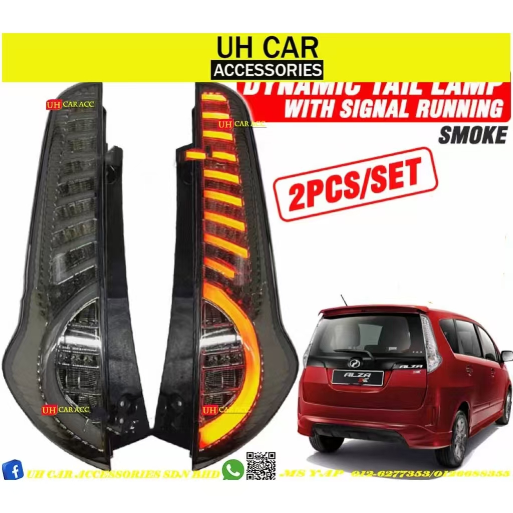 PERODUA ALZA 2009-2021 LED TAILLAMP TAIL LAMP WITH RUNNING SIGNAL ...