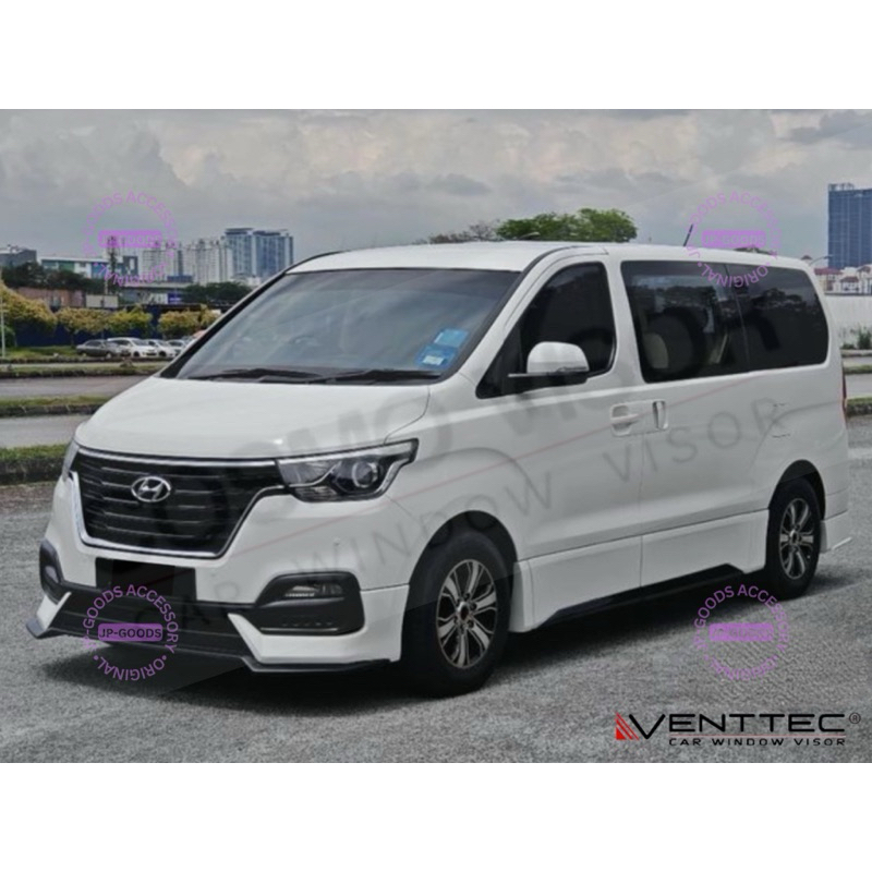 Hyundai Starex / Imax / H1 / H300 / Iload 2008-Above Venttec Door Visor ...