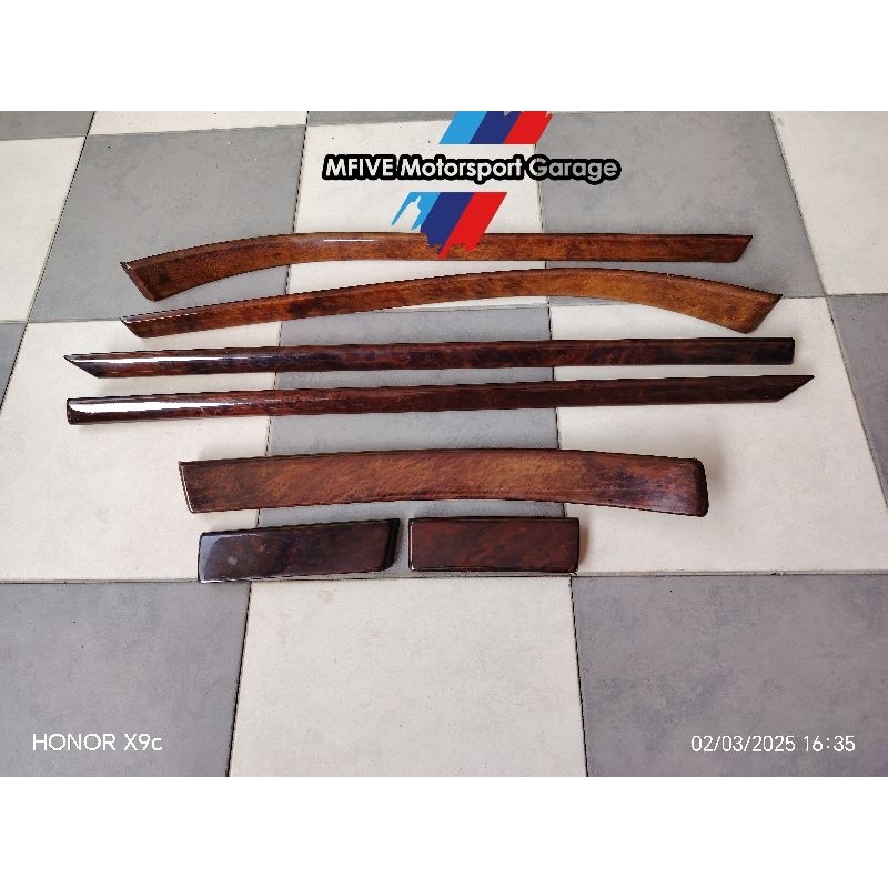 Bmw E39 Door Card Panel Trim 7 Pcs | Shopee Malaysia