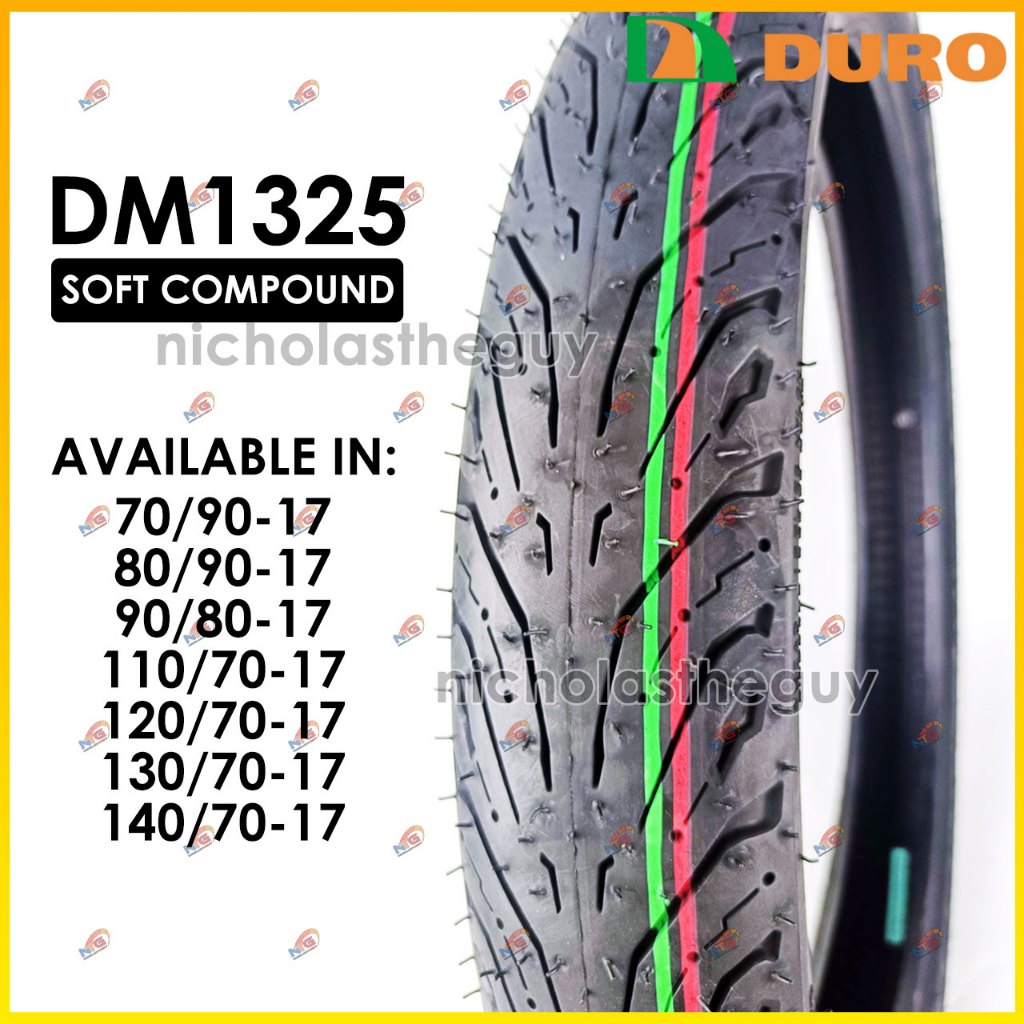 Tayar DURO DM1325 (Soft Compound) Motorcycle Tires | Shopee Malaysia