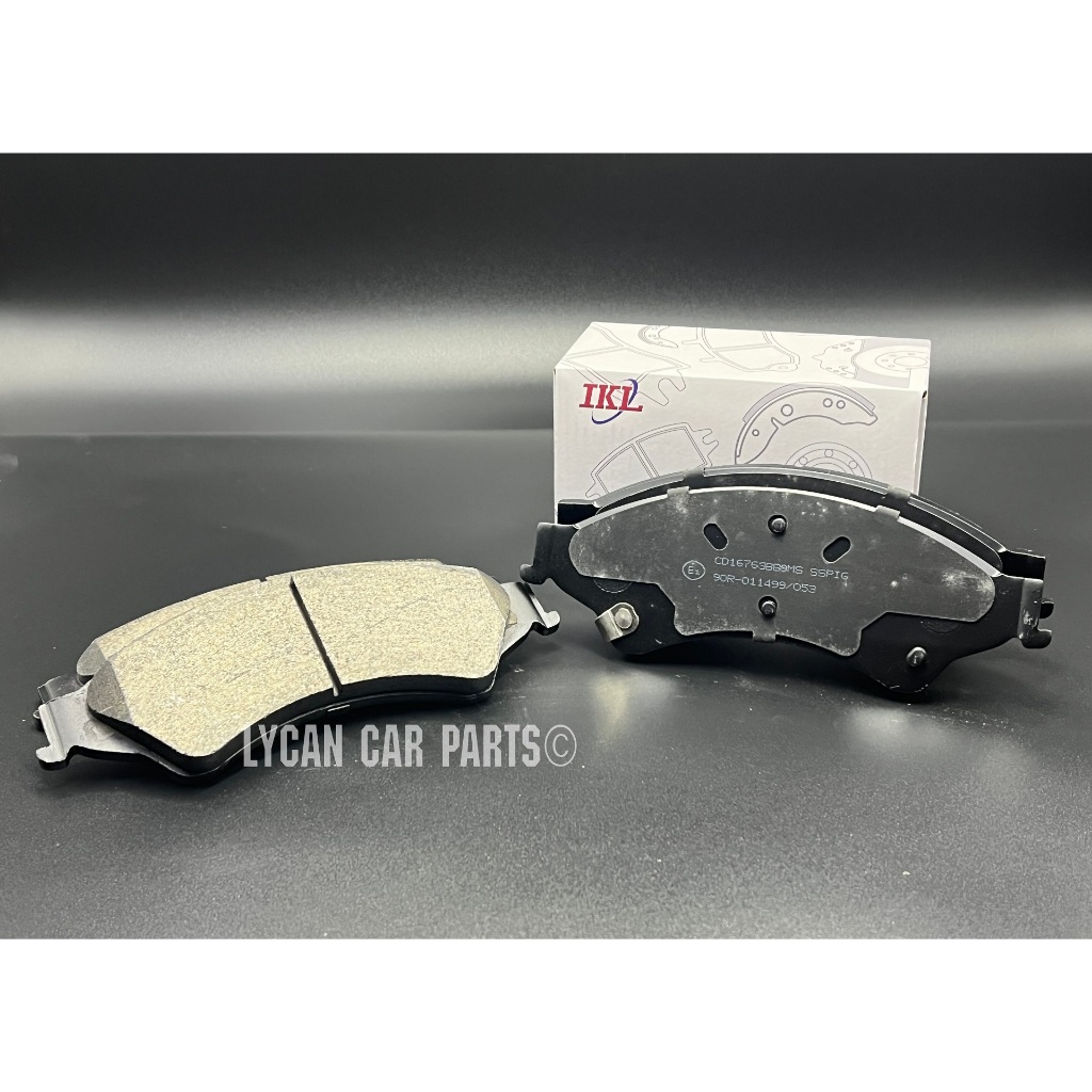 IKL - FRONT CERAMIC BRAKE PADS - FORD RANGER T5 / T6 / T7 / MAZDA BT50 ...