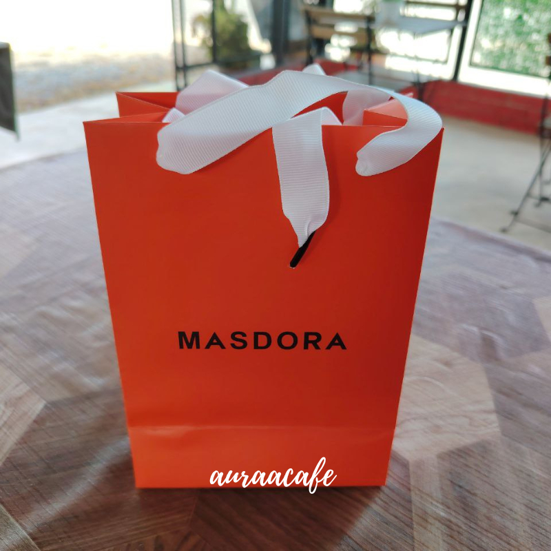 Masdora Original Fullset Gold Bar Box Receipt Holder Thank You Card ...
