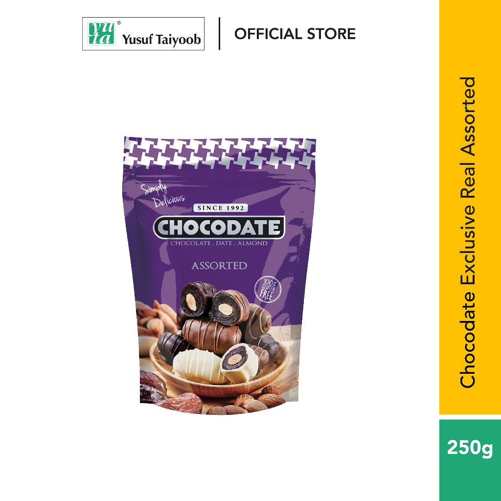 Chocodate Exclusive Real Real Assorted Chocolate 250g | Shopee Malaysia