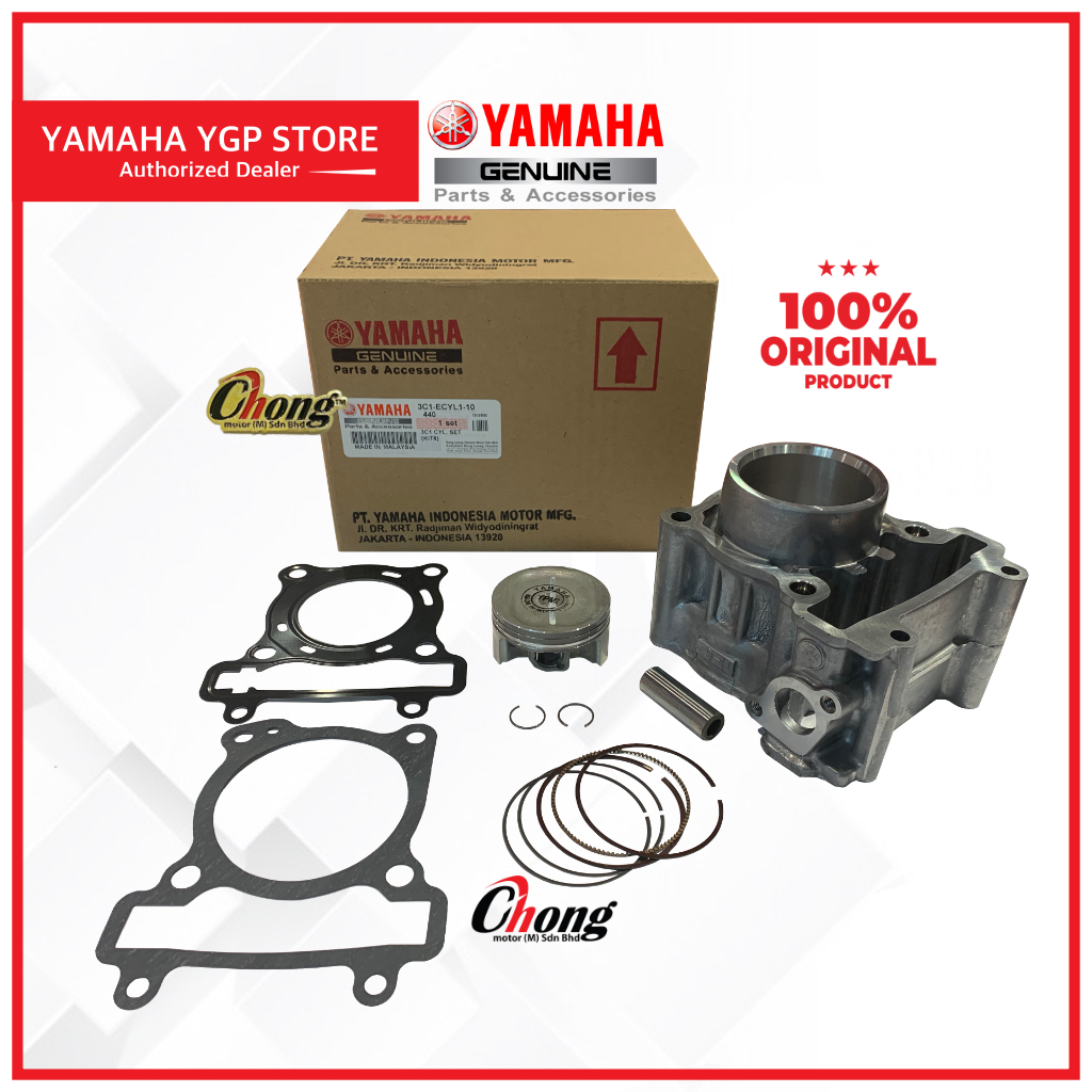 Yamaha Cylinder Kit Set/Cylinder Block Set FZ150i/LC135 Ceramic 57mm ...