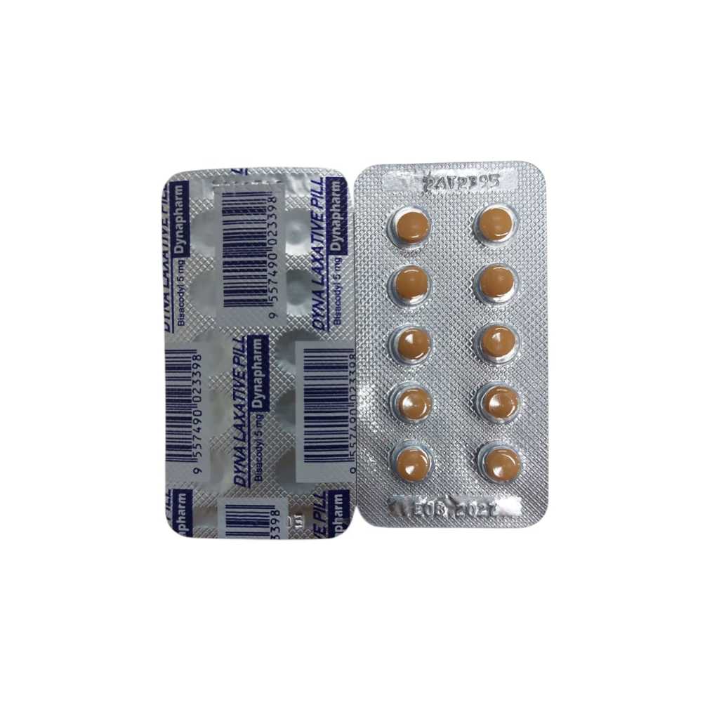DYNA LAXATIVE PILL 10'S/STRIP [FOR TREATMENT OF CONSTIPATION] | Shopee ...