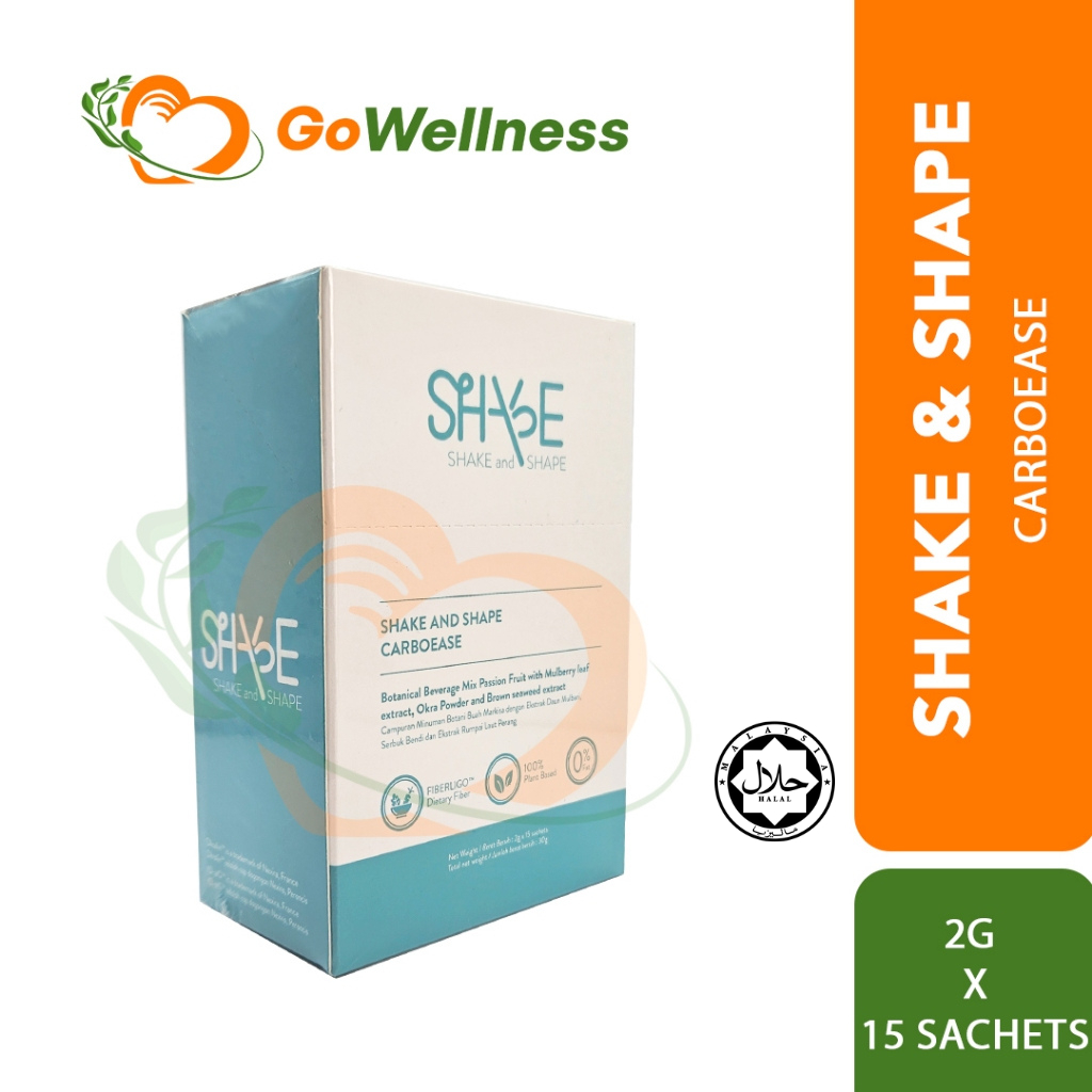 SHAKE & SHAPE CARBOEASE | Fat Blocker | Reduce Calorie Absorption ...