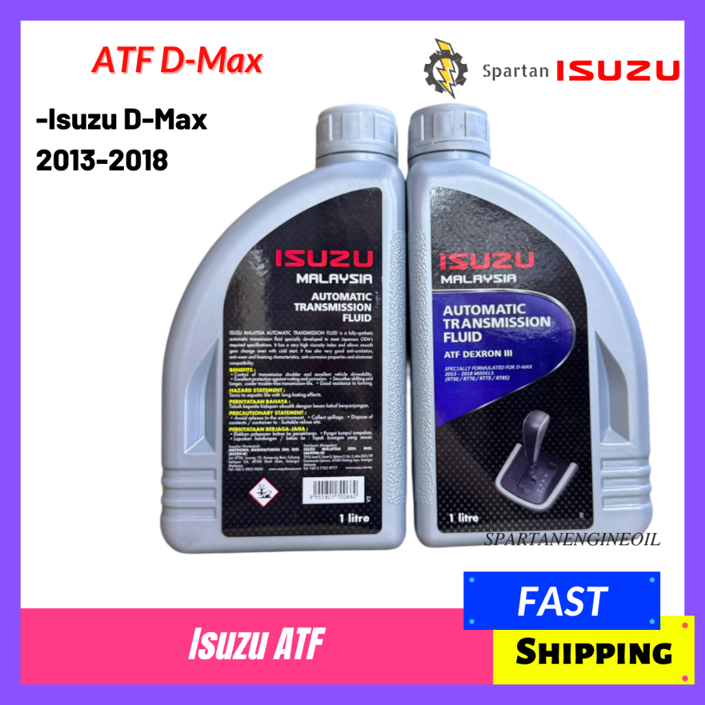 100% ORIGINAL GENUINE ISUZU D-MAX 1LILTER ATF AUTOMATIC TRANSMISSION ...