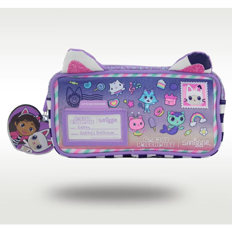 Australia smiggle original children's pencil case girl Gabby stationery ...