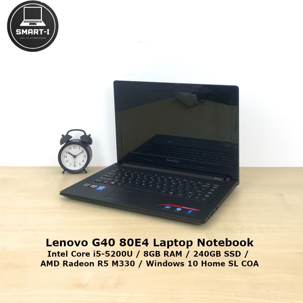 LENOVO G40-80 i5-5200U 8GB Ram 256GB SSD ATI Radeon R5 M330 Graphics ...