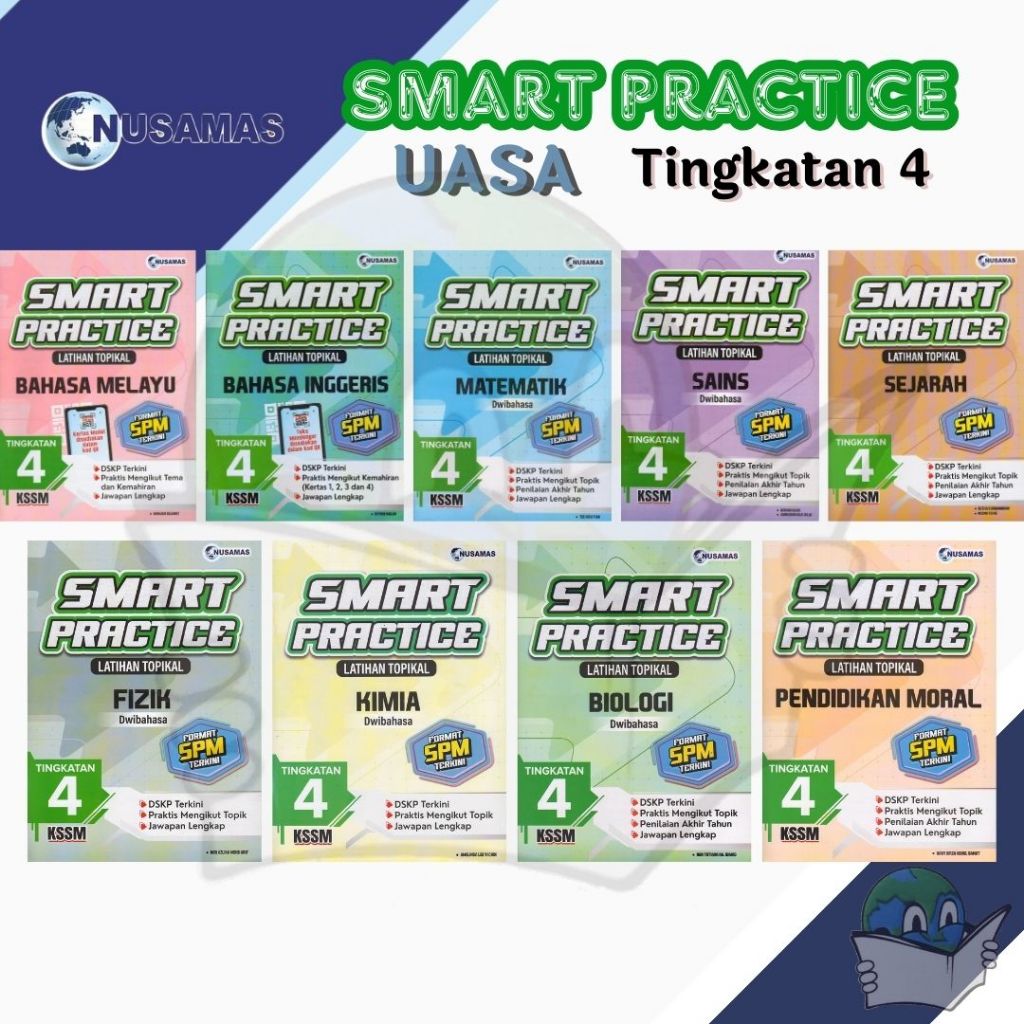 Buku Aktiviti Smart Practice Latihan Topikal SPM Tingkatan 4 - BM/Eng ...