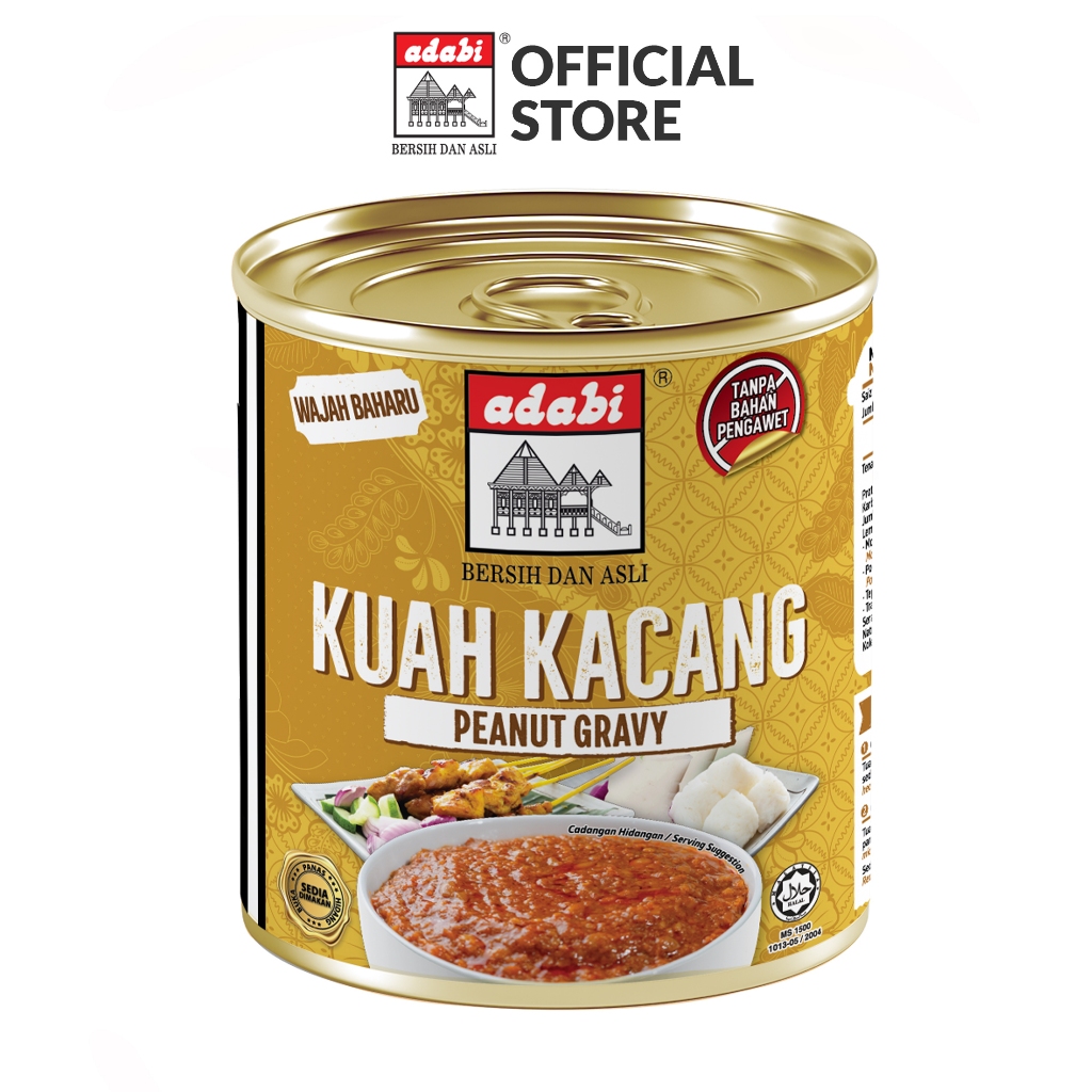 Adabi Kuah Kacang 280g | Shopee Malaysia