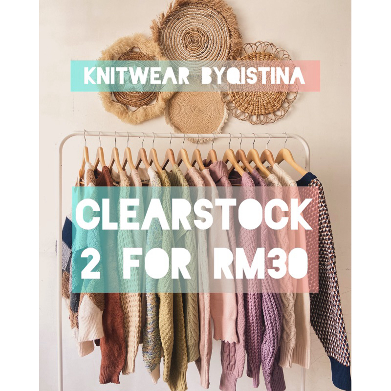 Knitwear Cantik Basic Tocang Cardigan | Shopee Malaysia