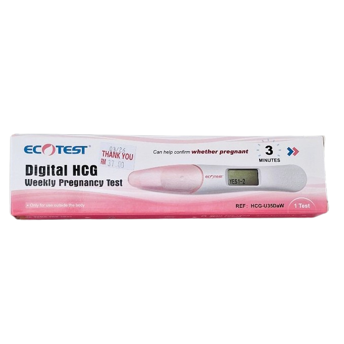ECOTEST Digital HCG Weekly Pregnancy Test | Shopee Malaysia