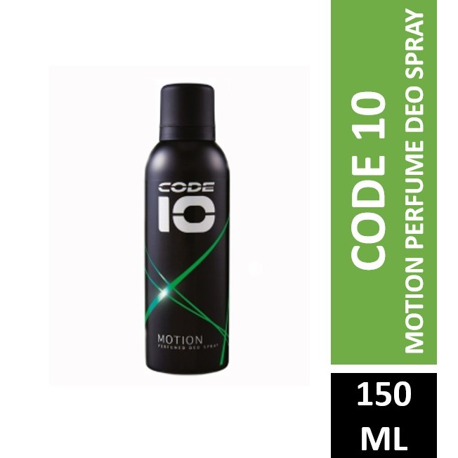 CODE 10 MOTION PERFUMED DEO SPRAY 150ML | Shopee Malaysia