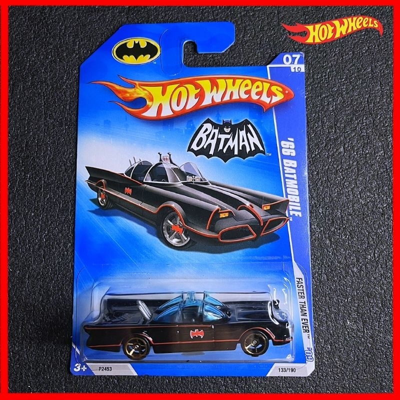 Hot Wheels 66 Batmobile Classic TV Series 2006 FTE Hotwheels Batmobile ...