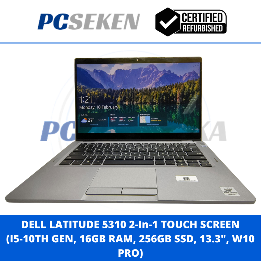 [Rerfurbished] DELL LATITUDE 7390 7290 5510 5310 HP ELITEBOOK 830 G6 ...