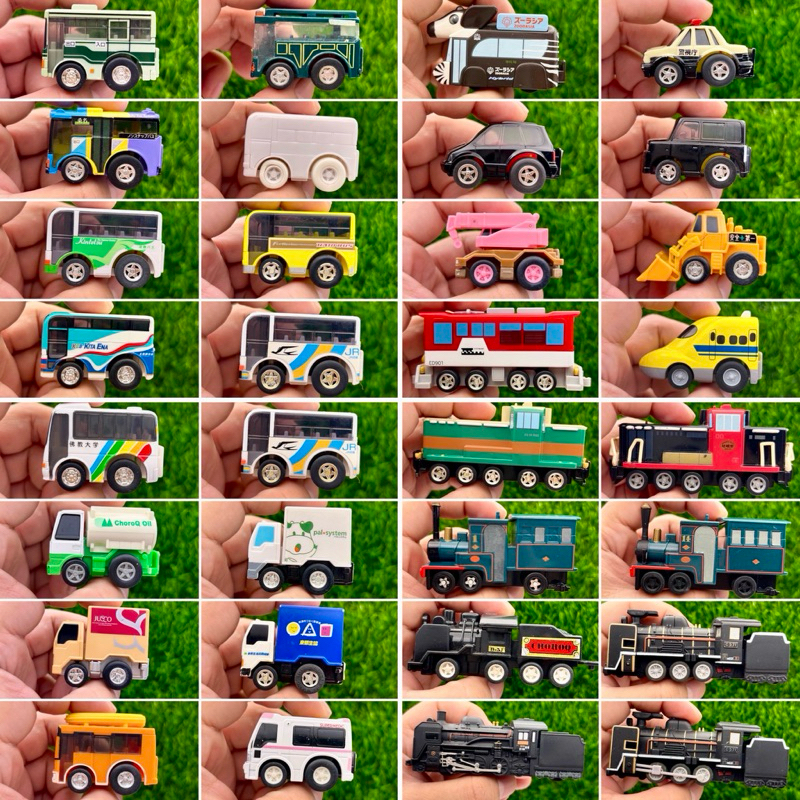 Takara Tomy Choro Q ChoroQ Targa HG Bus Police Car Lory Locomotive ...
