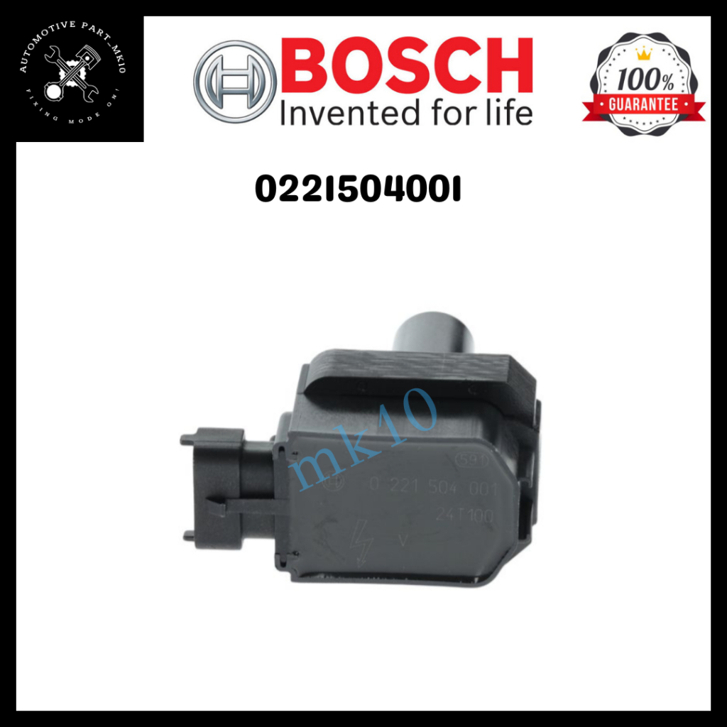 Bosch Ignition Coil 0221504001 – 100% Genuine | Shopee Malaysia