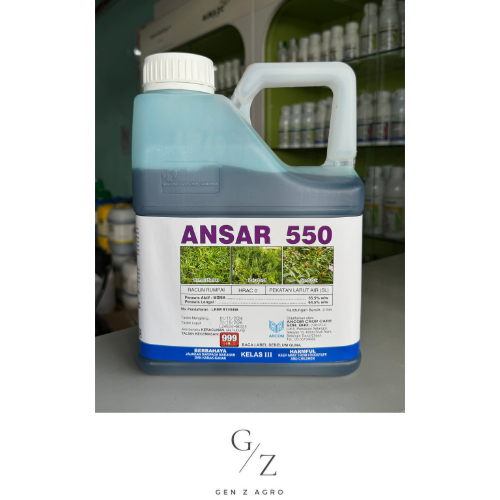 (4L) Ancom Herbicide Ansar 550 (MSMA 35.5%) / Racun Rumput / 除草剂 ...
