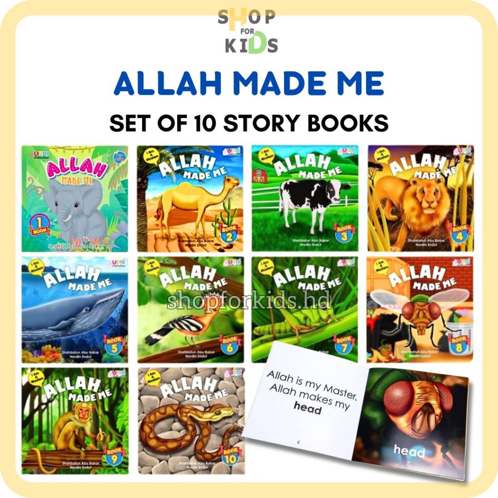 ALLAH MADE ME (10 BOOKS) I AM A MUSLIM SERIES | Animals in the Quran ...