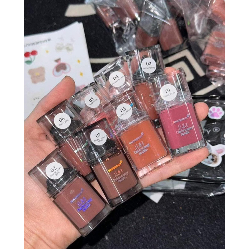 WANSUE LIPMATTE LIPMUD LIP DUO ANIMASI MATTE/ BALDU 2024/BALDU ...