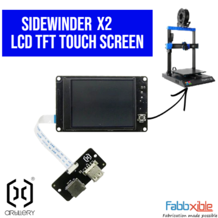 Artillery Sidewinder X2 3D Printer LCD Touch Screen | Shopee Malaysia