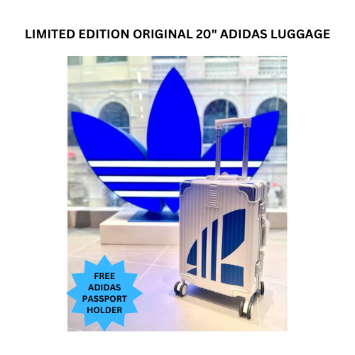 Limited Edition Adidas ABS Hard Case Light Luggage Bag Travel 20 Inch ...