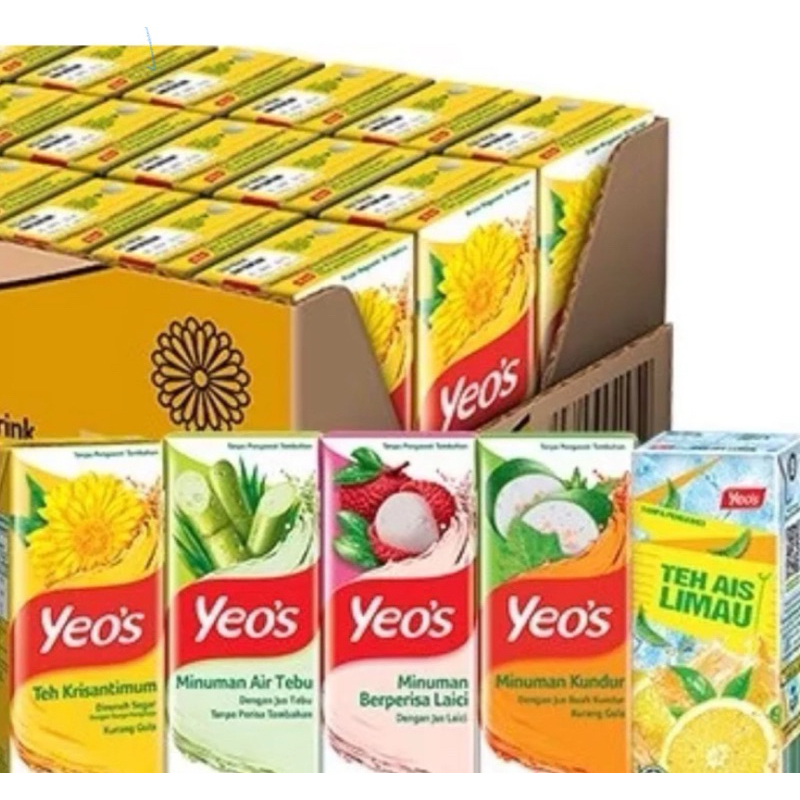 AIR KOTAK yeo’s 250ml X 24 | Shopee Malaysia